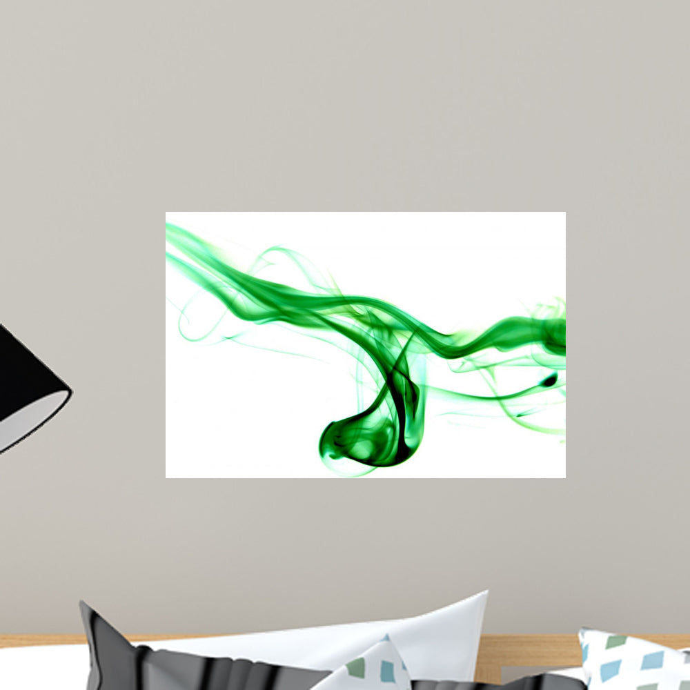 Green Smoke Wall Mural – Wallmonkeys