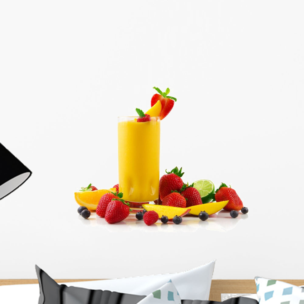 Mango Smoothie Wall Decal - WallMonkeys.com – Wallmonkeys