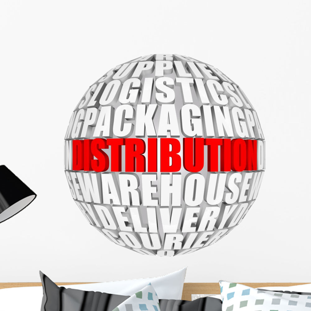 Distribution Wall Decal - WallMonkeys.com – Wallmonkeys
