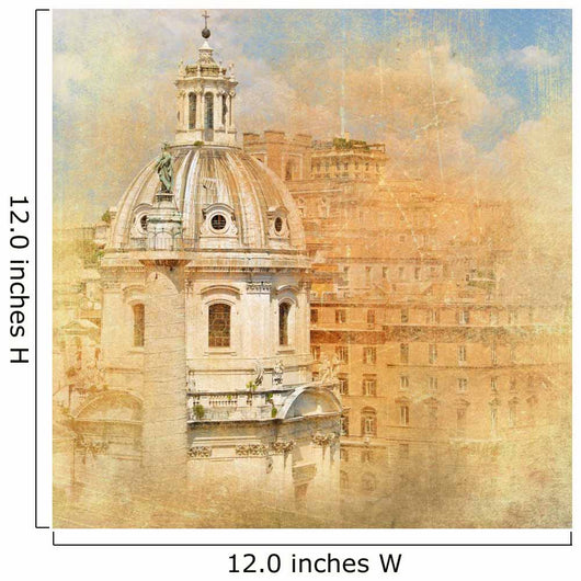 Roman Landmarks Vintage Series Wall Decal Design 1 - WallMonkeys.com ...