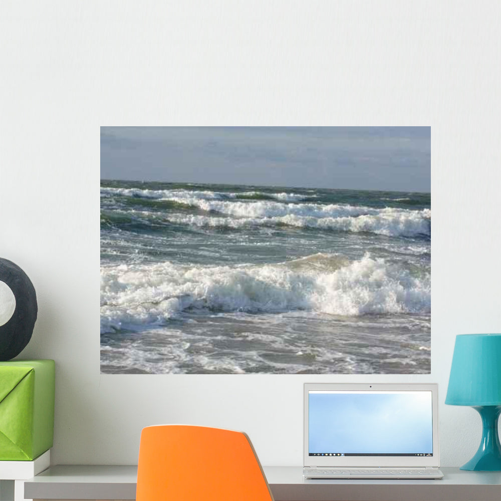 Storm Azov Sea Wall Decal - WallMonkeys.com – Wallmonkeys