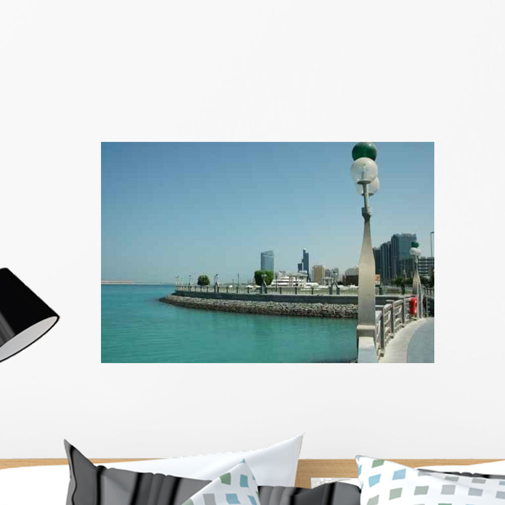 Abu Dhabi Corniche Wall Decal - WallMonkeys.com – Wallmonkeys