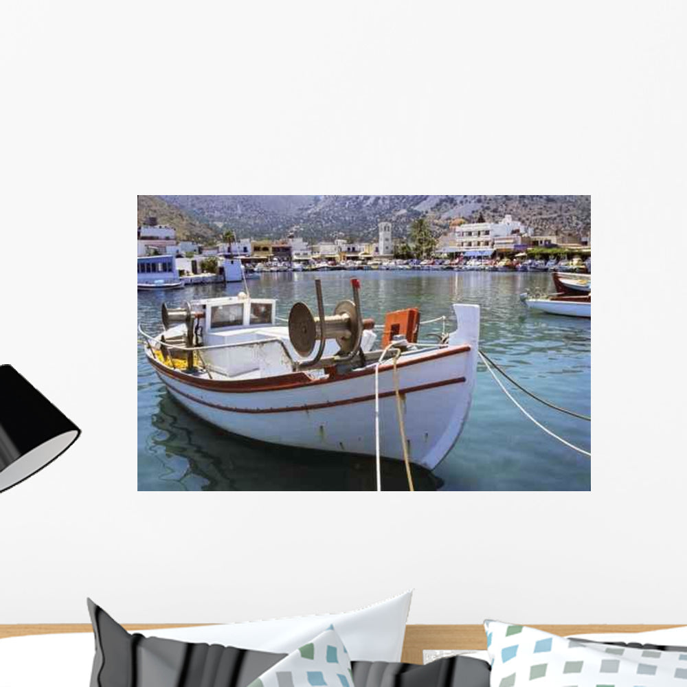 Crete Harbour-2 Wall Decal - WallMonkeys.com – Wallmonkeys