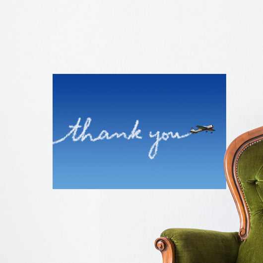 Thank You Wall Mural – Wallmonkeys