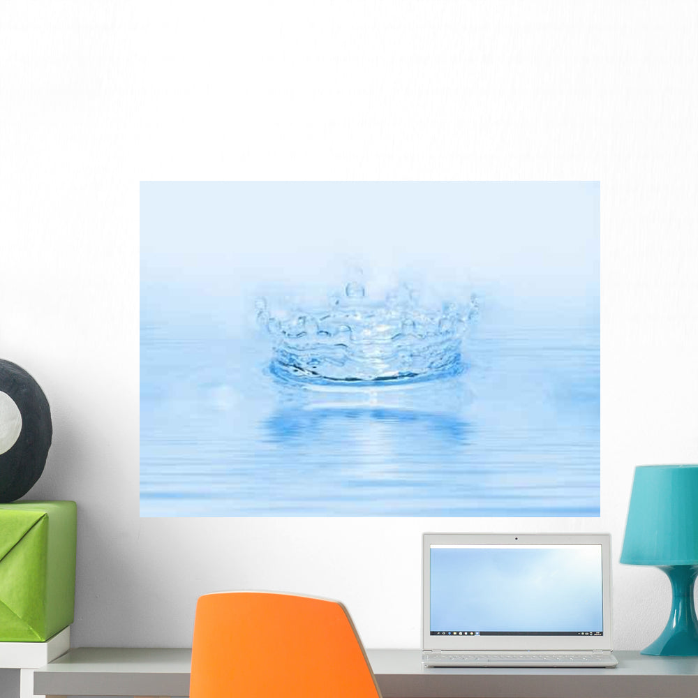 Frozen Water Drop Wall Decal - WallMonkeys.com – Wallmonkeys