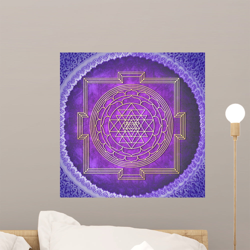 Sri Yantra Wall Mural – Wallmonkeys