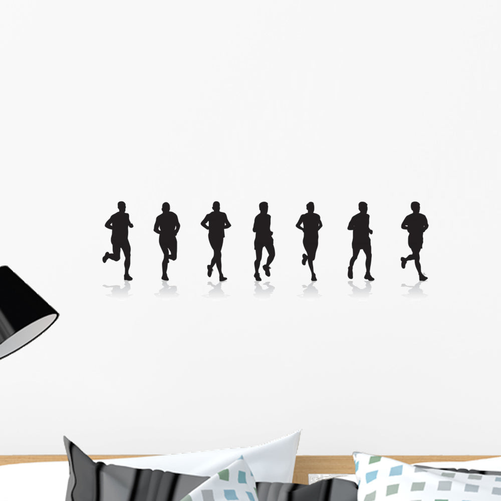 Runners Wall Mural – Wallmonkeys