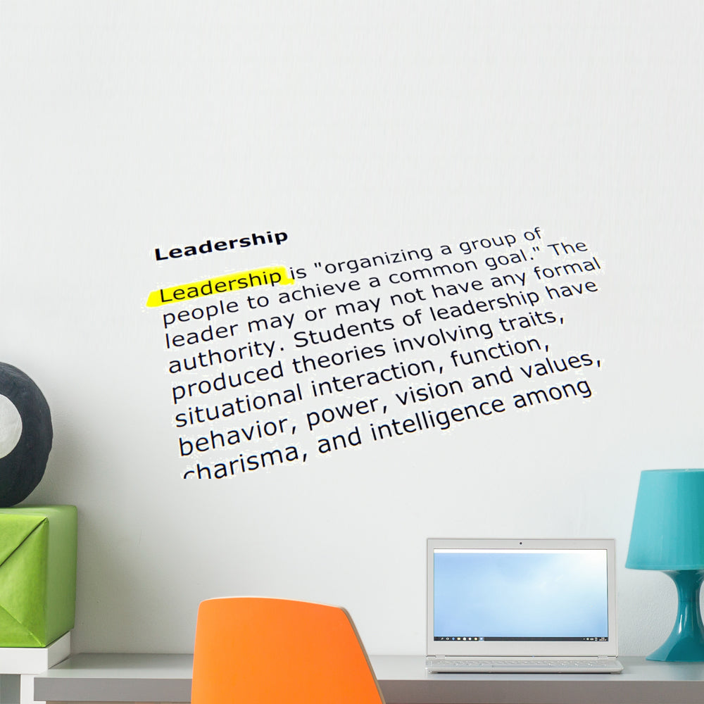 Leadership Wall Mural – Wallmonkeys