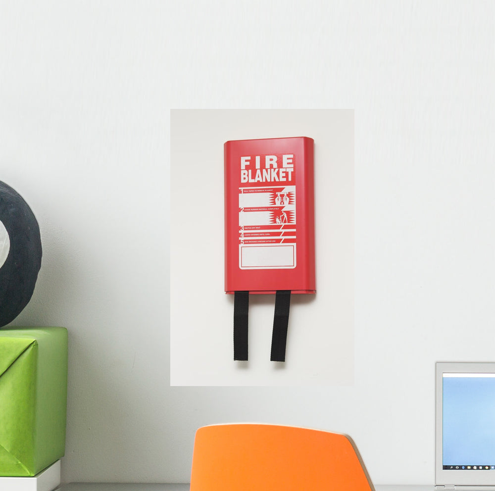 Fire Blanket Wall Decal - WallMonkeys.com – Wallmonkeys