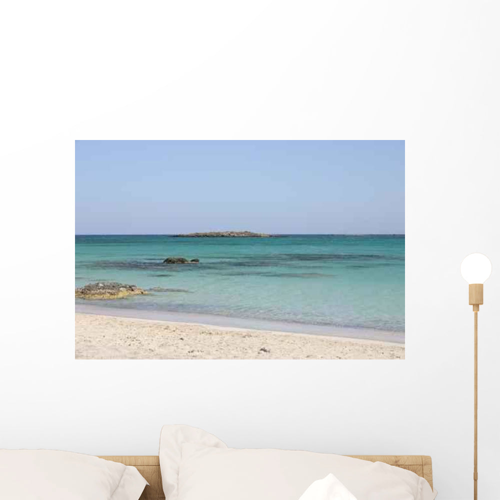 Elafonisi Beach Crete Wall Decal - WallMonkeys.com – Wallmonkeys