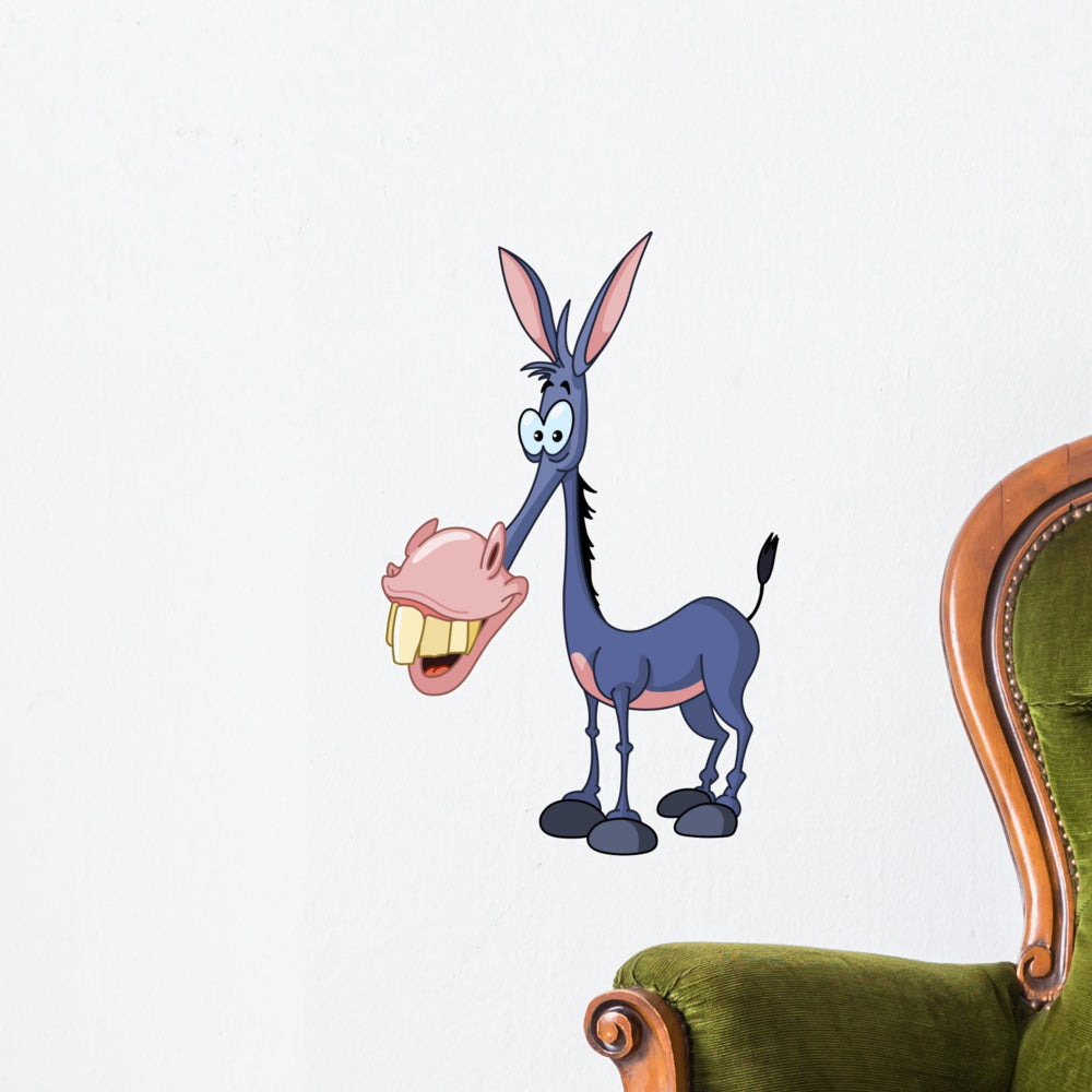 Donkey Wall Decal - WallMonkeys.com – Wallmonkeys