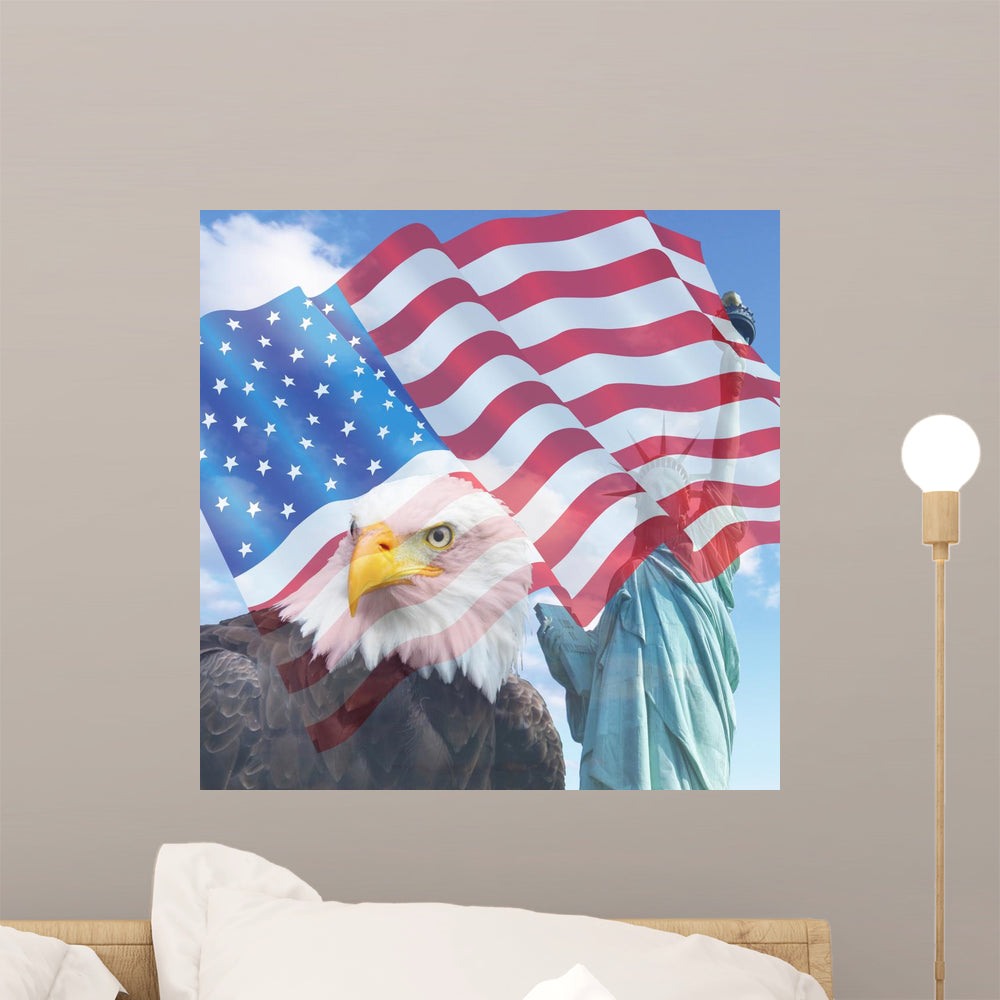 Freedom Collage Wall Decal - WallMonkeys.com – Wallmonkeys