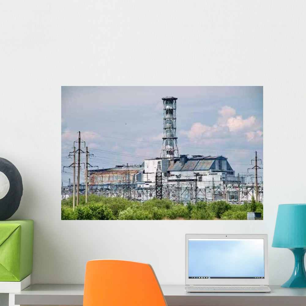Nuclear Plant Wall Decal - WallMonkeys.com – Wallmonkeys