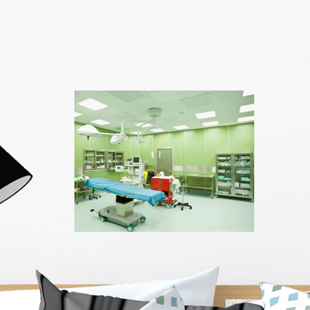 Operating Room Hospital Nobody Wall Decal - WallMonkeys.com – Wallmonkeys