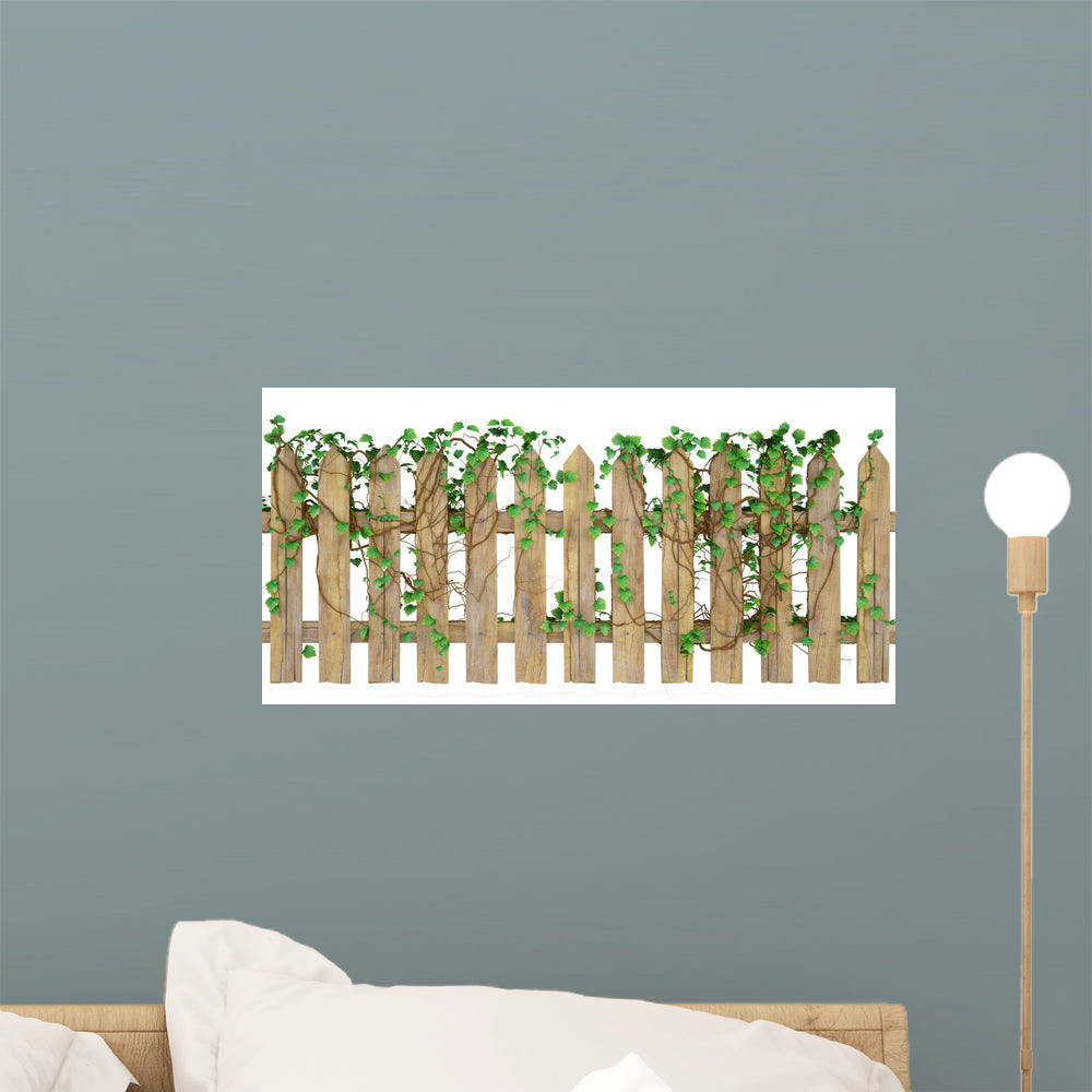 Fence Wall Decal - WallMonkeys.com – Wallmonkeys