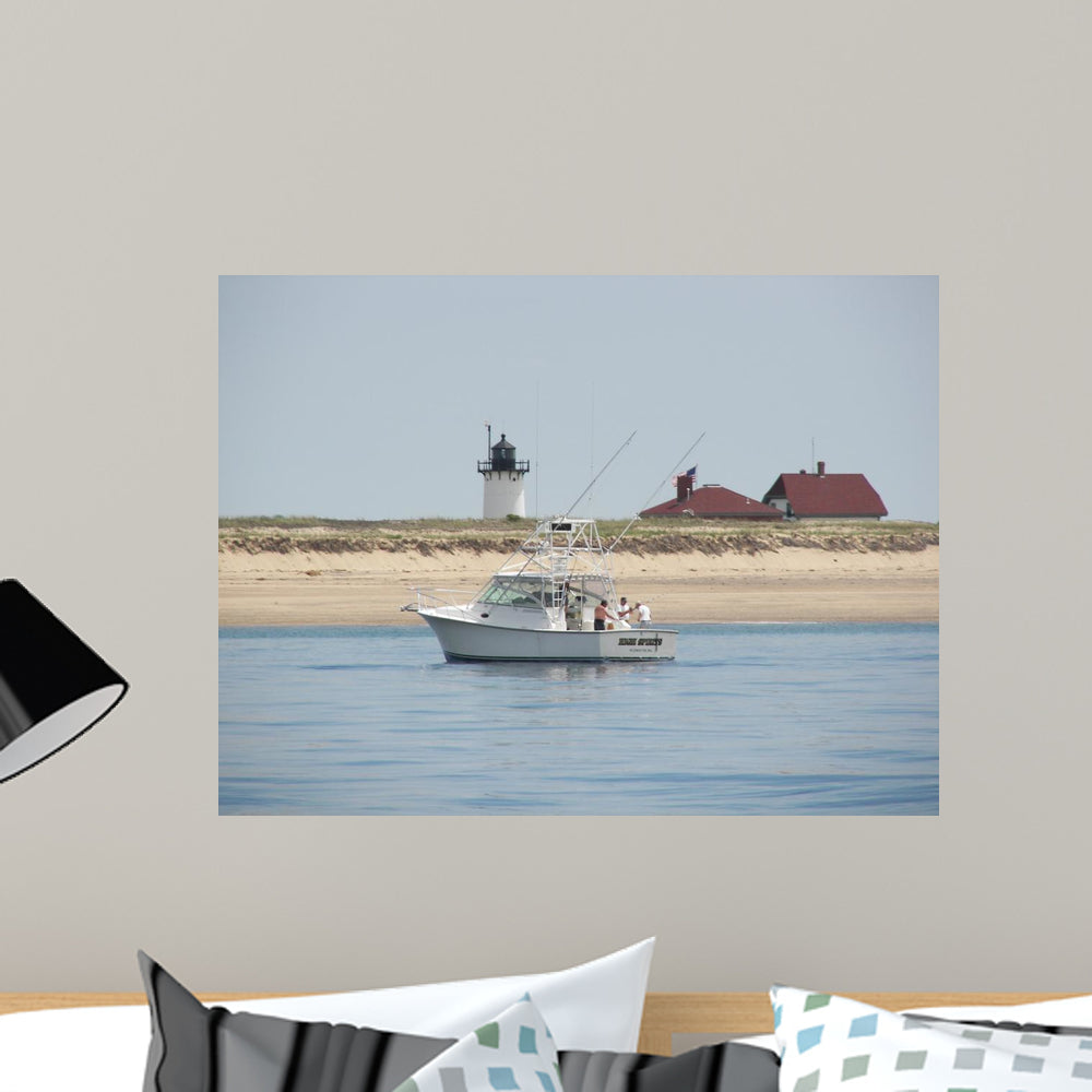 Cape Cod Oceanside Beach Wall Decal - WallMonkeys.com – Wallmonkeys