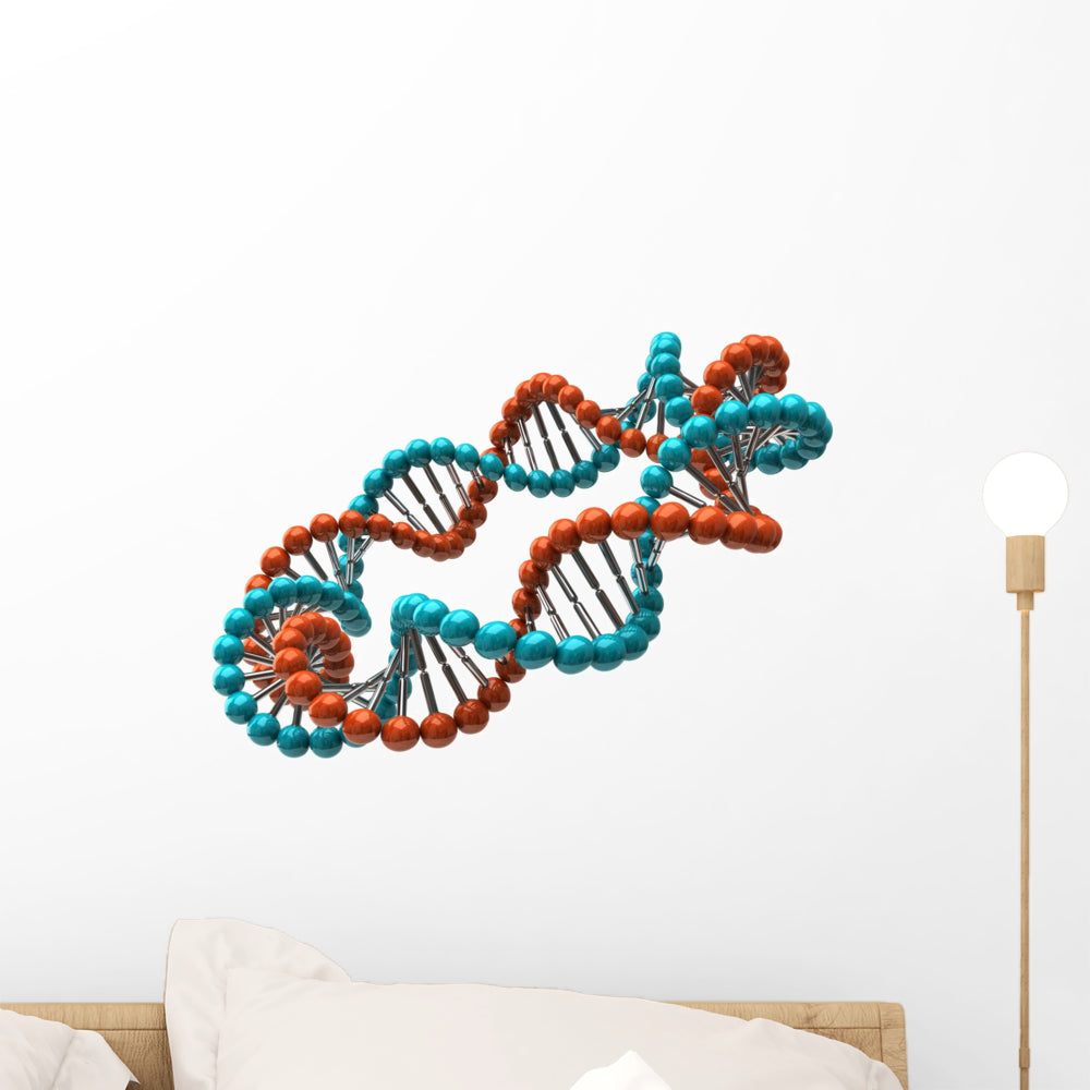 Digital Illustration Dna Wall Decal - WallMonkeys.com – Wallmonkeys