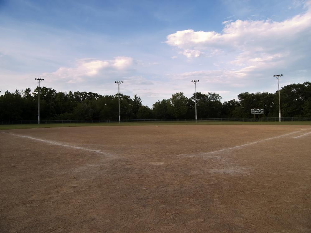Baseball Field Wall Decal - WallMonkeys.com – Wallmonkeys