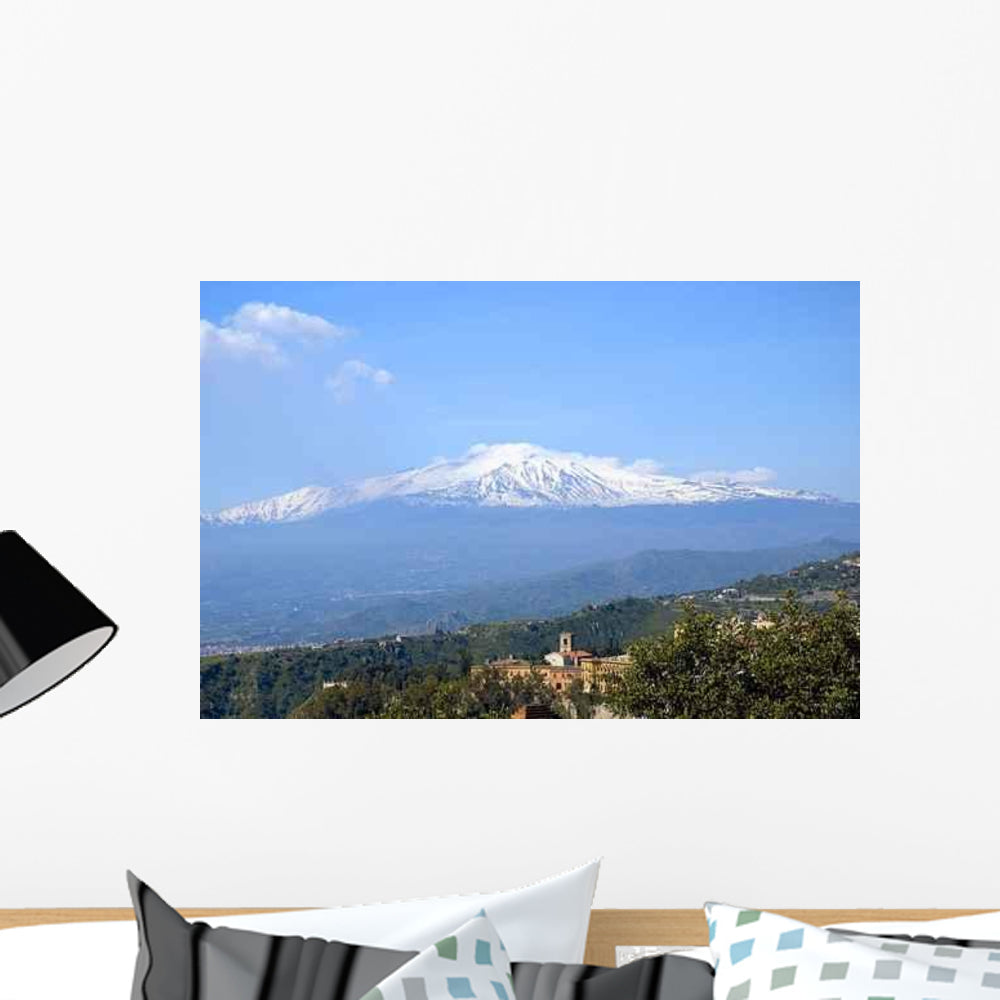 Mount Etna Wall Decal - WallMonkeys.com – Wallmonkeys