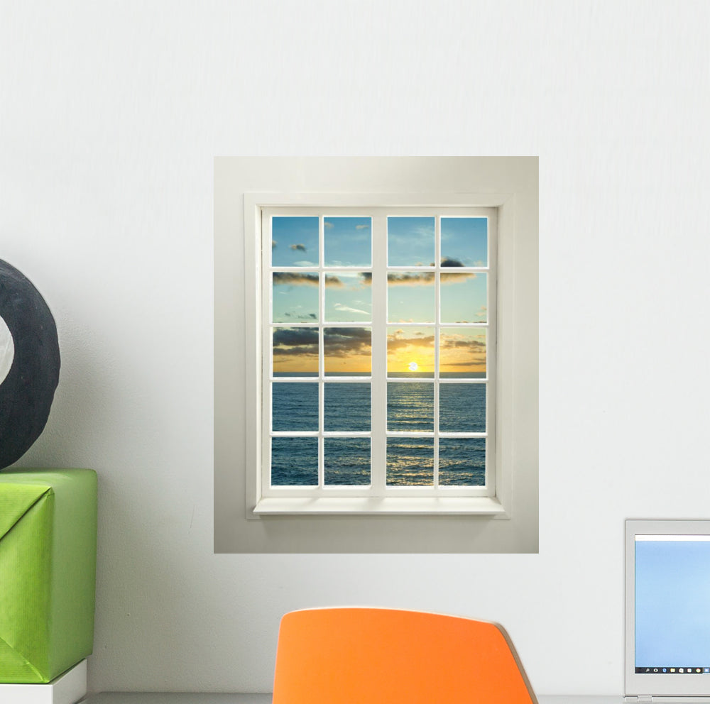 Modern Residential Window Wall Decal - WallMonkeys.com – Wallmonkeys