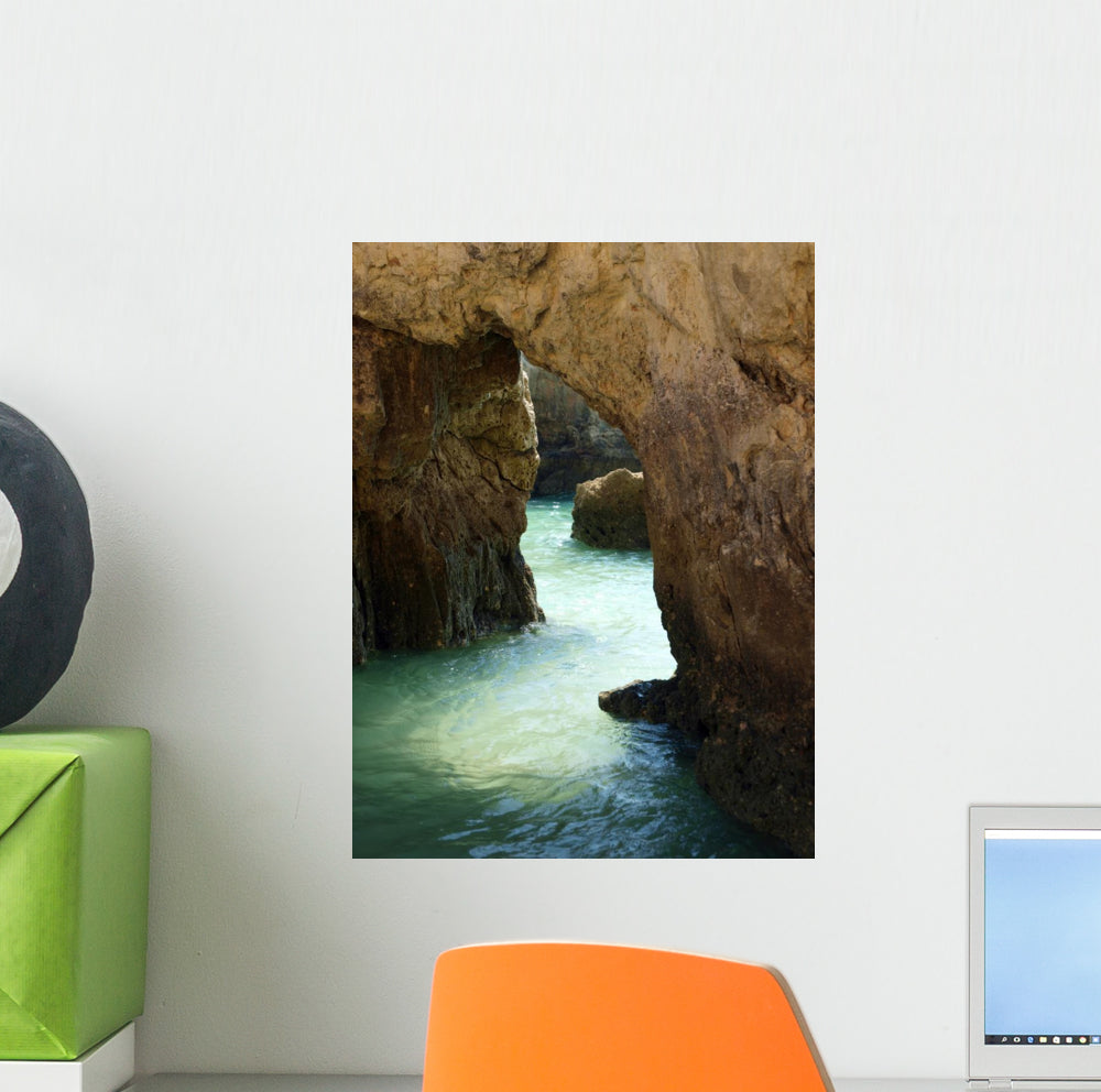 Caves And Colorful Rock Wall Decal - WallMonkeys.com – Wallmonkeys