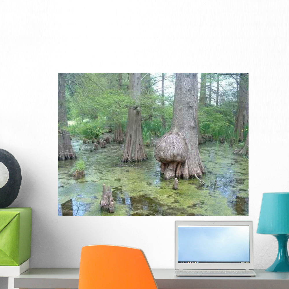 Floral Swamp Wall Decal - WallMonkeys.com – Wallmonkeys