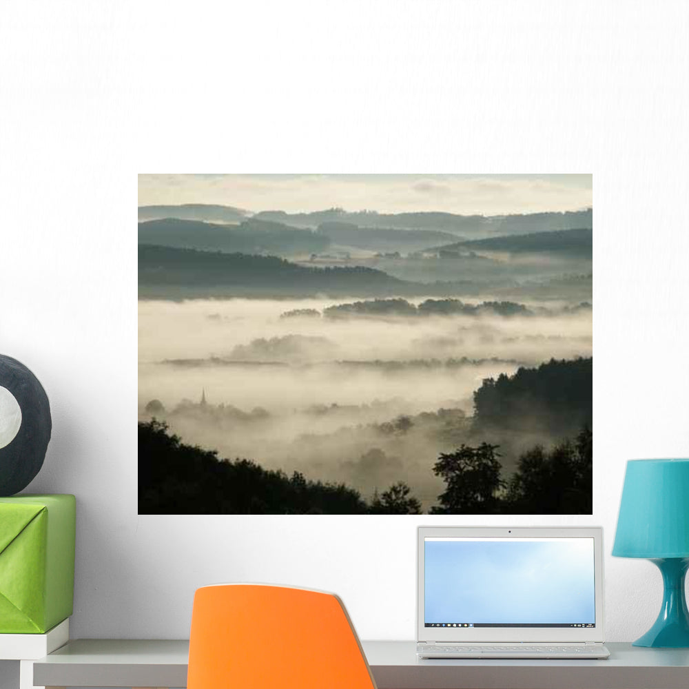 Foggy Wall Decal - WallMonkeys.com – Wallmonkeys