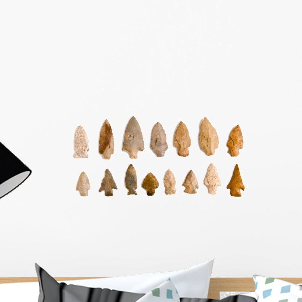 Various Arrowheads Wall Decal Sticker Set - WallMonkeys.com – Wallmonkeys
