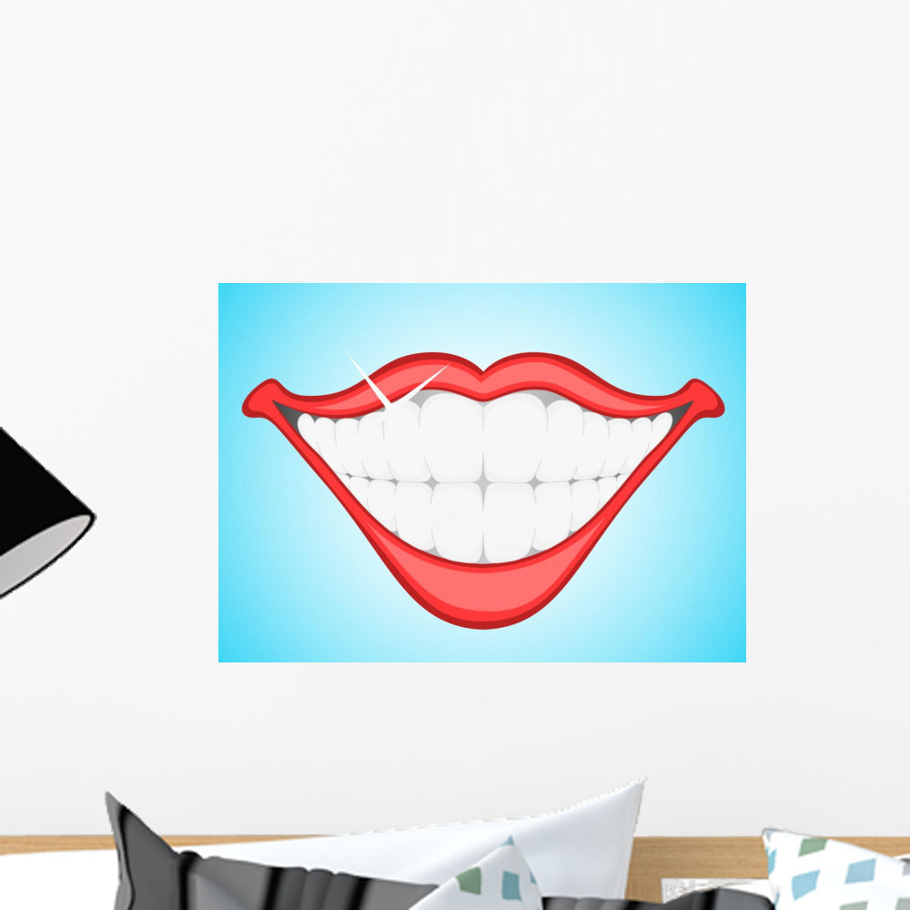 Smiling Teeth Clip Art – Wallmonkeys