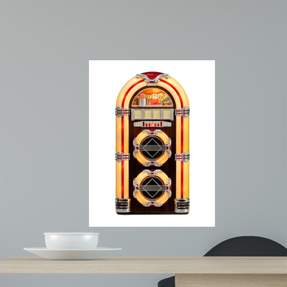 Retro Jukebox Wall Decal - WallMonkeys.com – Wallmonkeys