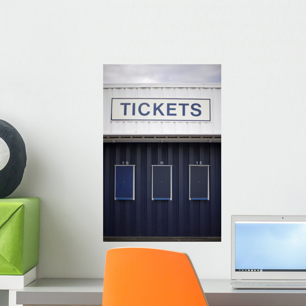 Ticket Booth Wall Decal - WallMonkeys.com – Wallmonkeys