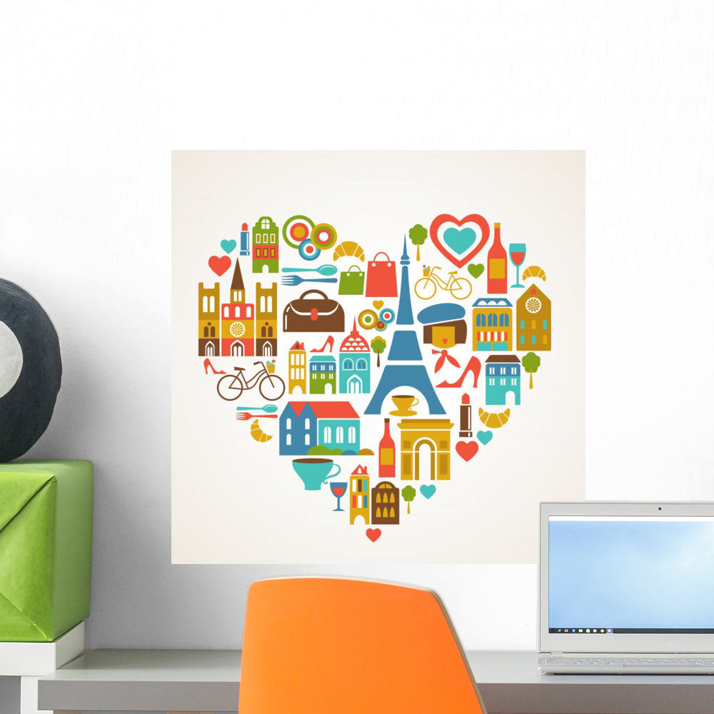 Pars Love Wall Decal - WallMonkeys.com – Wallmonkeys