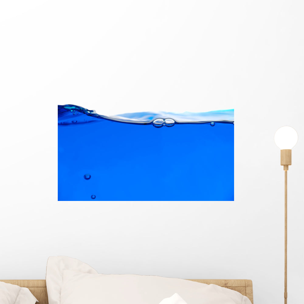 Blue Water Wall Decal - WallMonkeys.com – Wallmonkeys