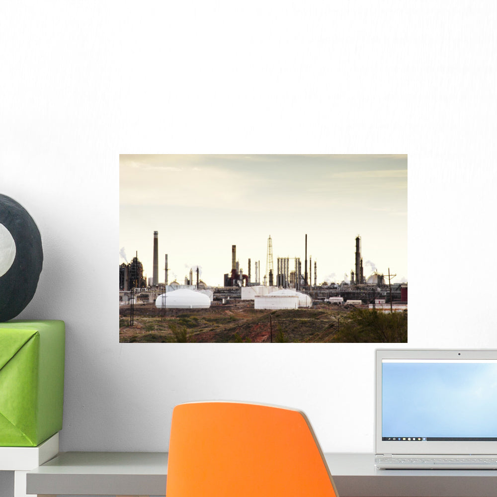 Refinery Wall Decal - WallMonkeys.com – Wallmonkeys