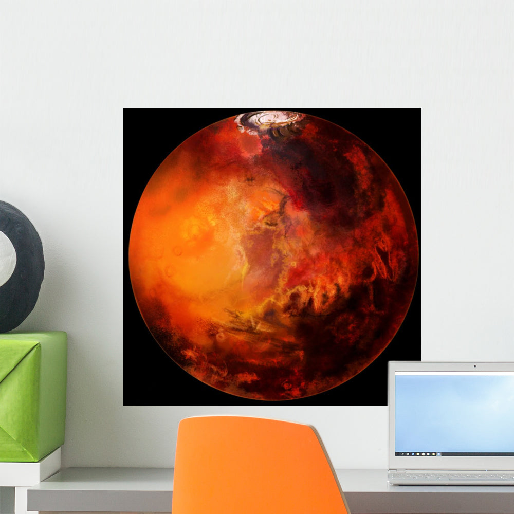 Mars Wall Mural – Wallmonkeys