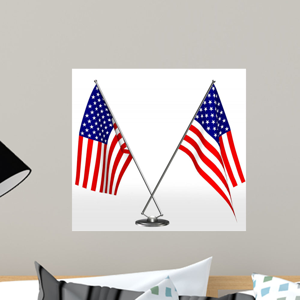 American Flag Wall Decal – Wallmonkeys