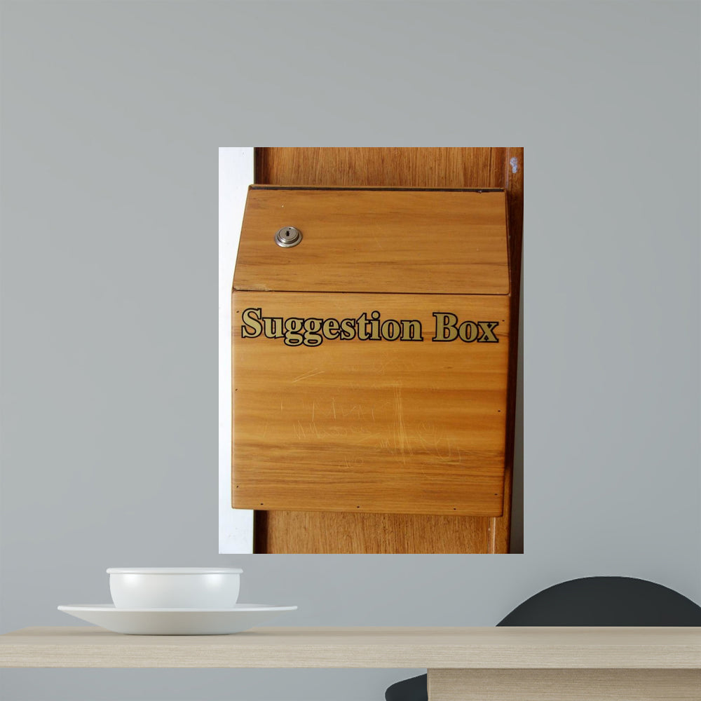Church Suggestion Box Wall Mural – Wallmonkeys