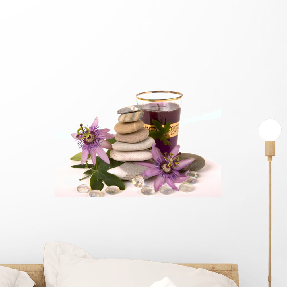 Purple Zen and Glass Wall Mural – Wallmonkeys