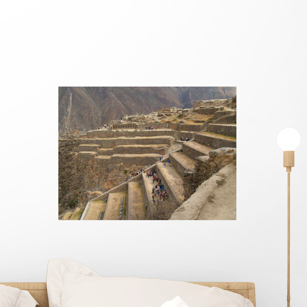Inca Ruins Ollantaytambo Peru Wall Mural – Wallmonkeys