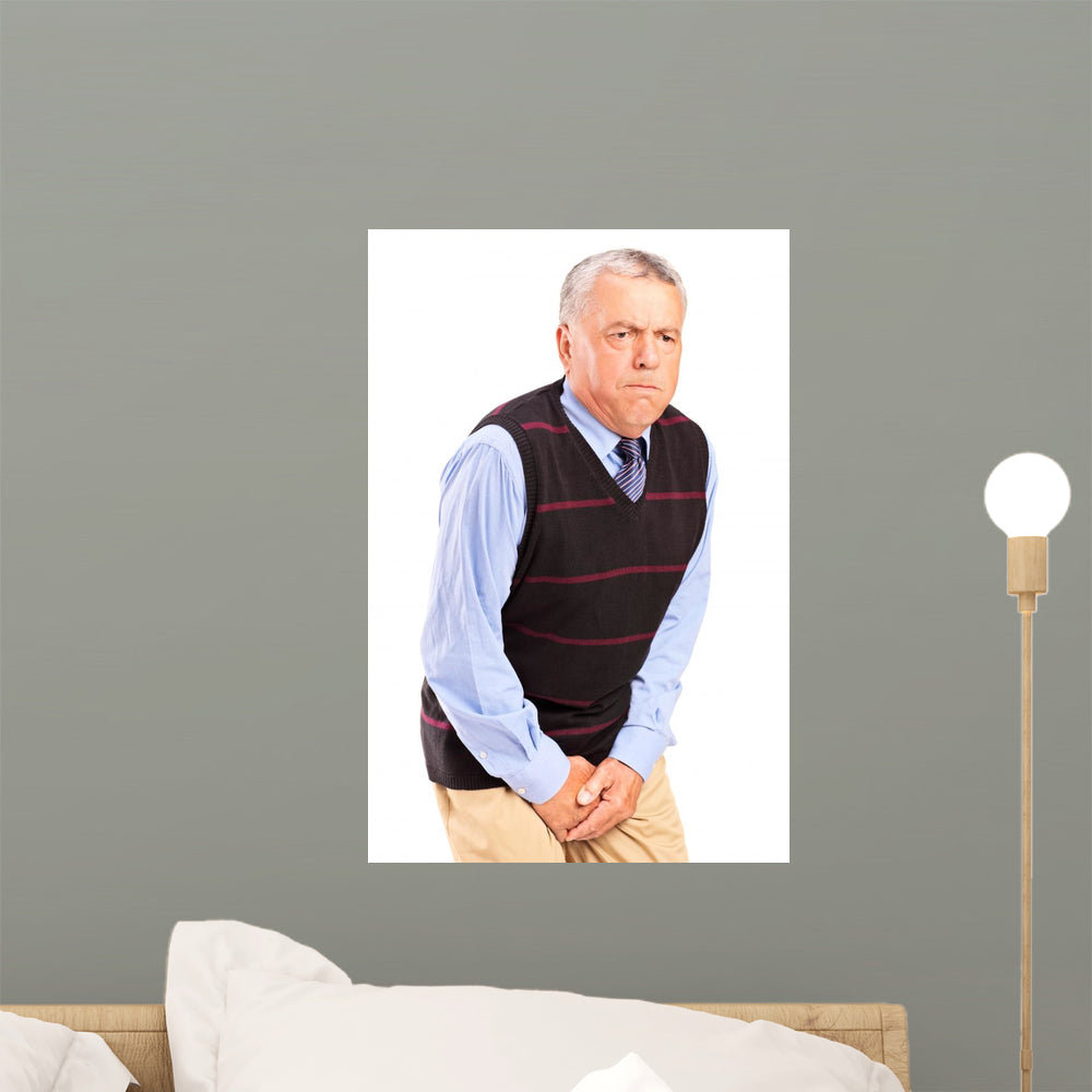 Senior Man with Bladder – Wallmonkeys