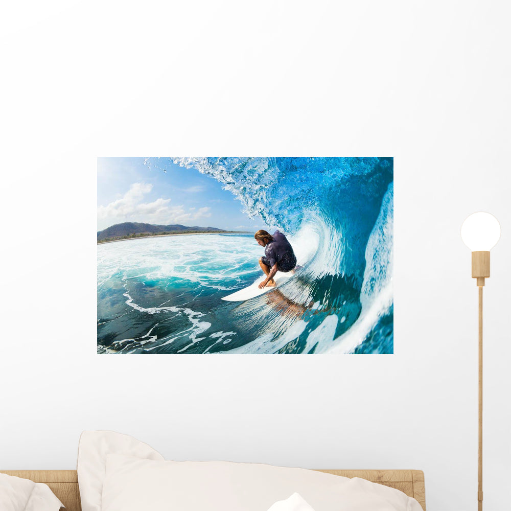 Surfing Wall Mural – Wallmonkeys