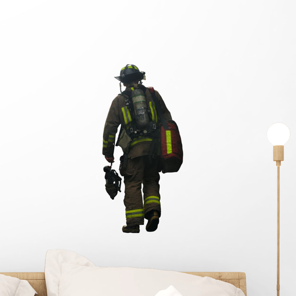Firefighter Wall Decal – Wallmonkeys