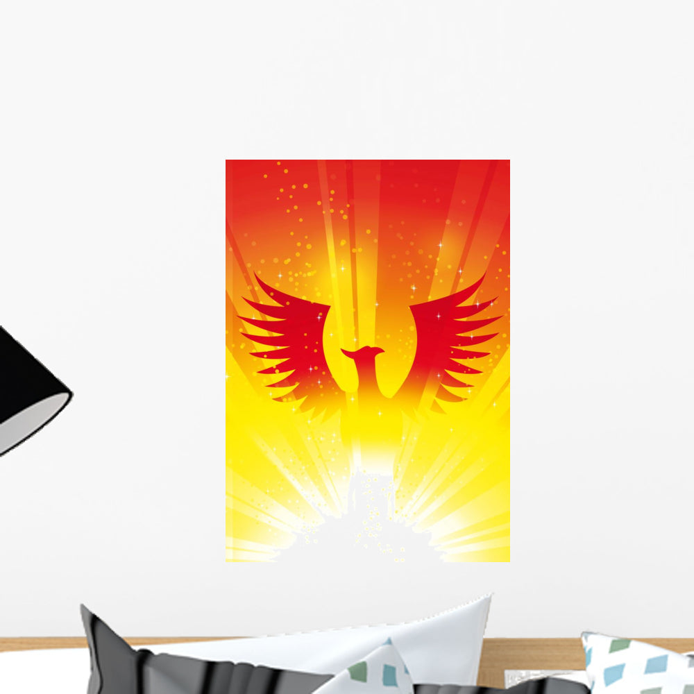 Phoenix Rising Wall Mural – Wallmonkeys