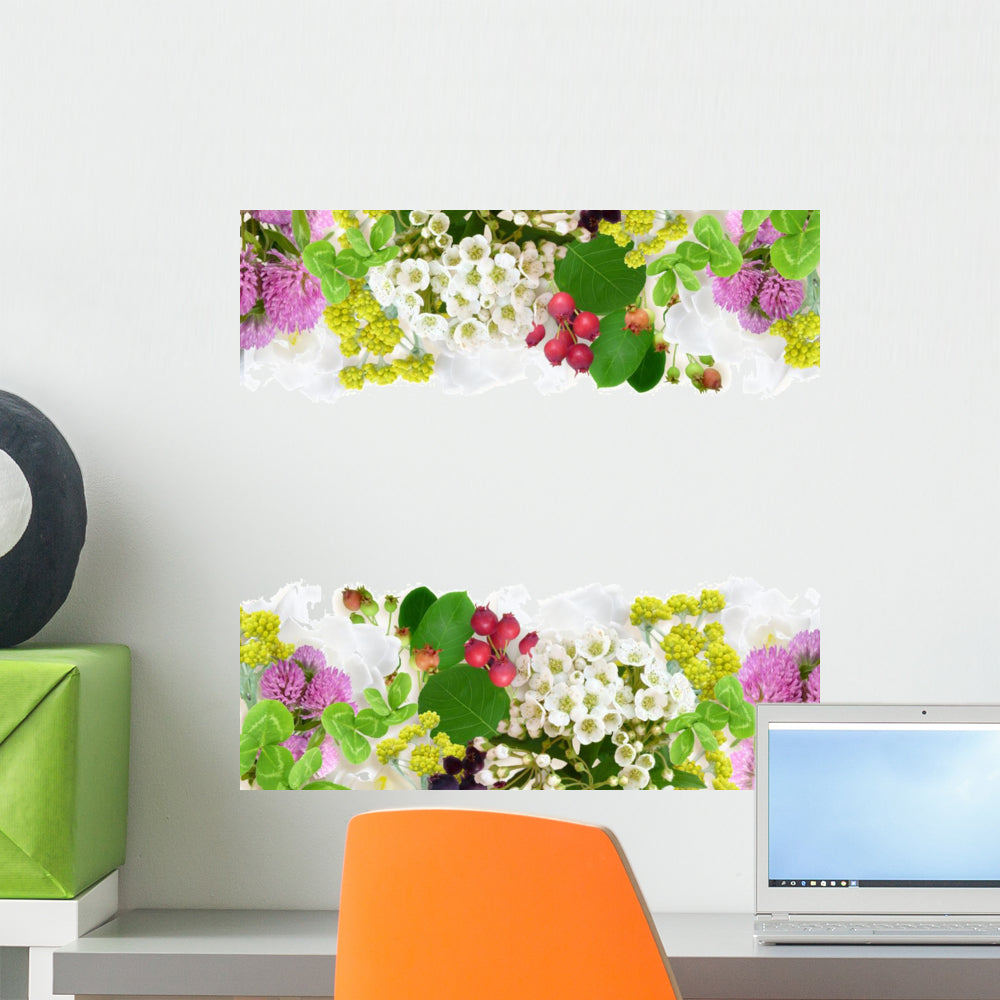 Flower Arrangement Vertical Alignment – Wallmonkeys