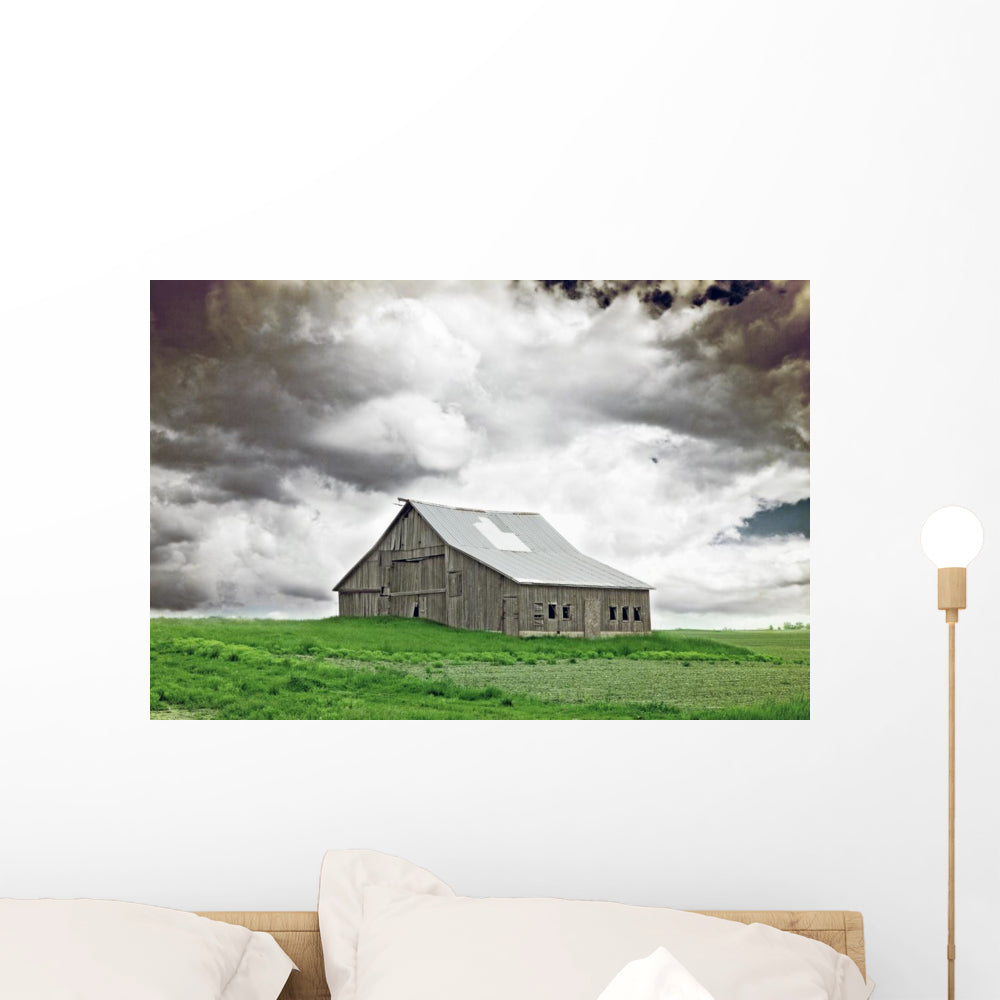 Old Farm Wall Mural – Wallmonkeys