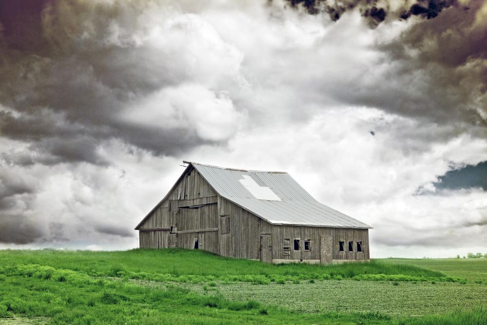 Old Farm Wall Mural – Wallmonkeys