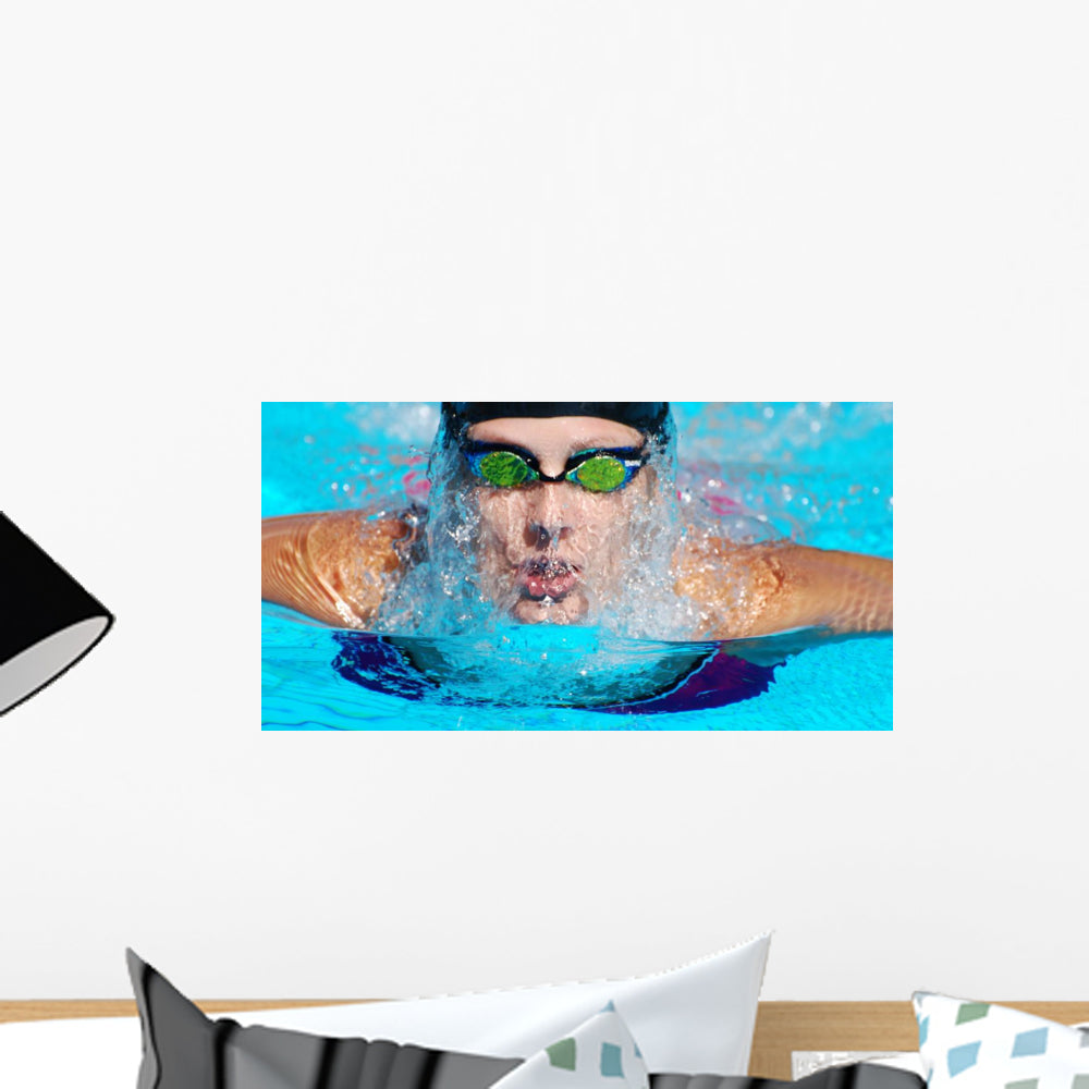Swim Wall Mural – Wallmonkeys