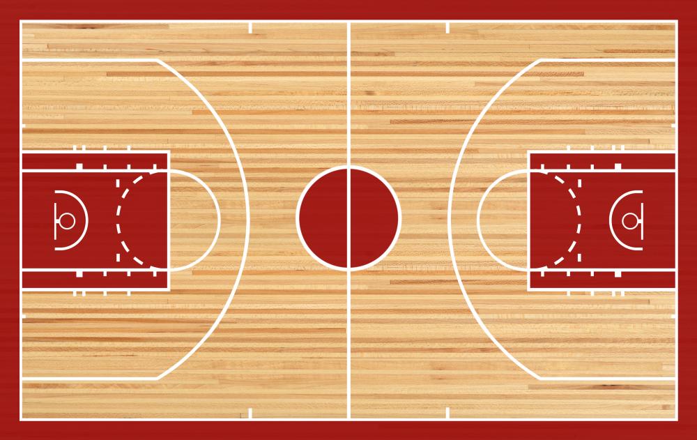 Basketball Court Top View
