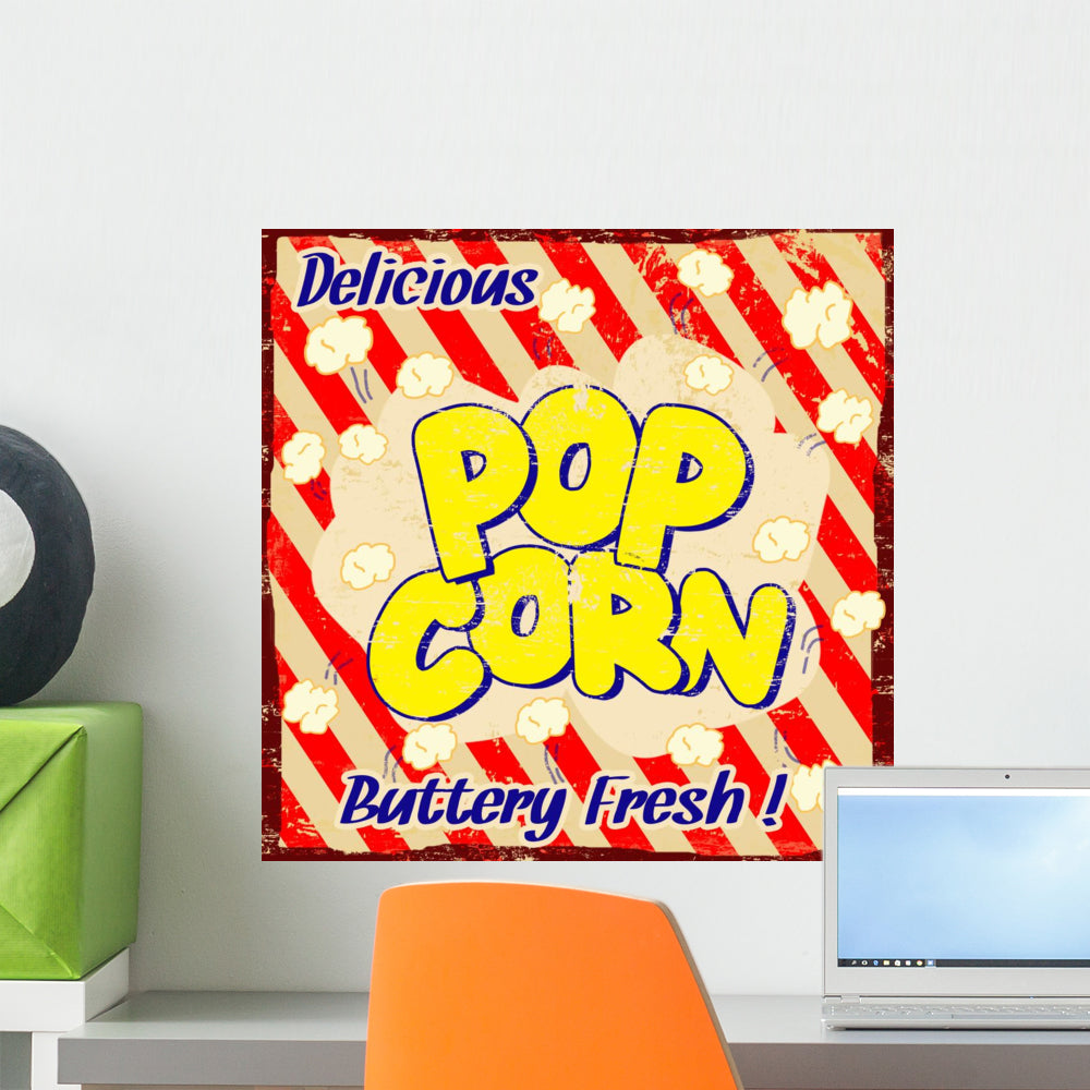 Pop Corn Vintage Poster – Wallmonkeys