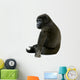 Young Silverback Gorilla Wall Decal – Wallmonkeys